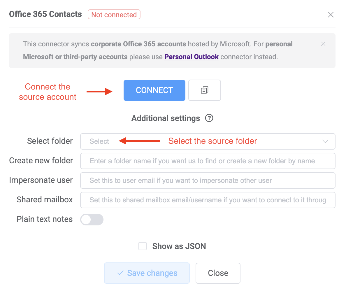 Syncing Office 365 Contacts From a Public Folder to User Folders (One ...
