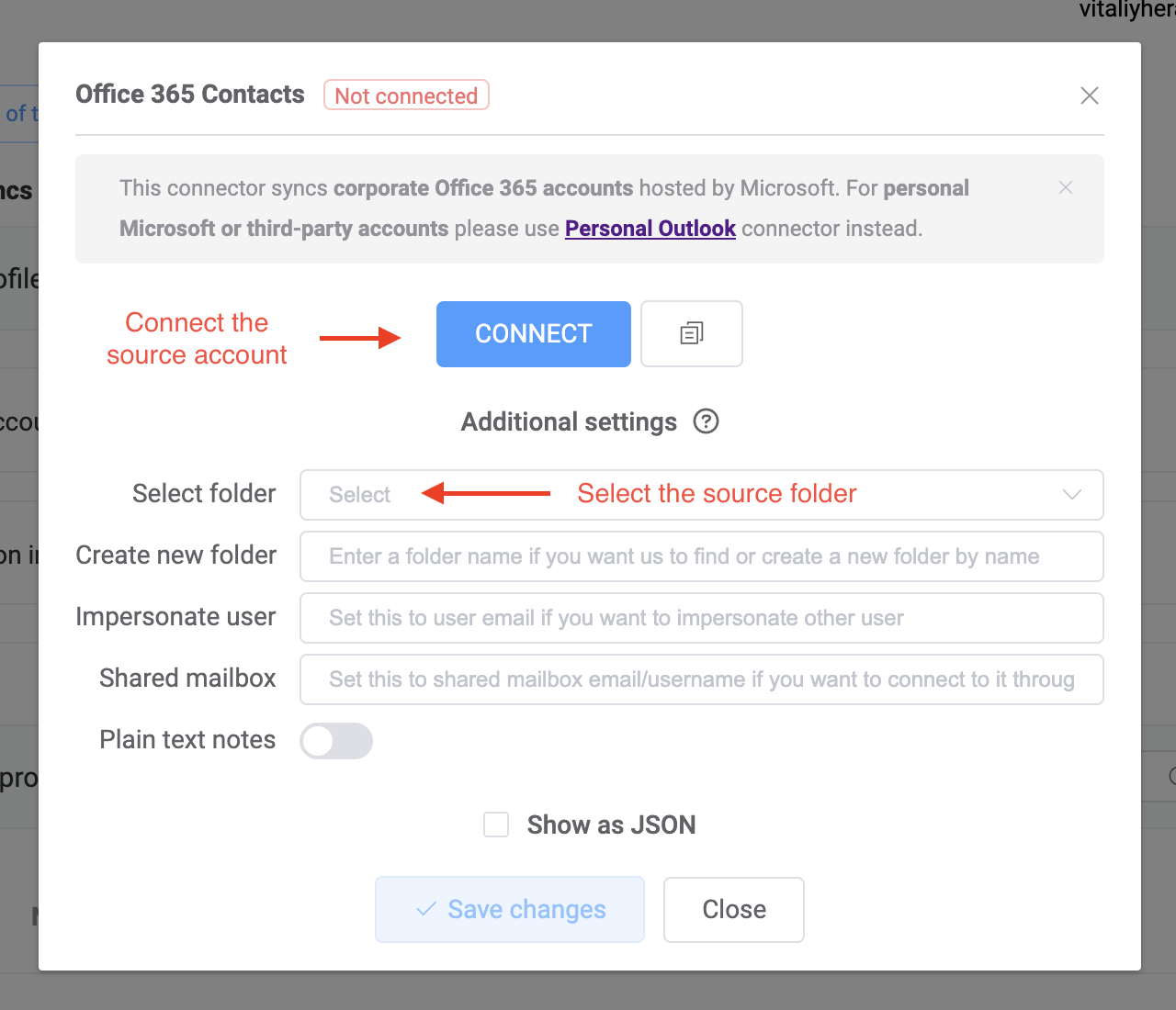 Syncing Office 365 contacts from a public folder to user folders (one ...